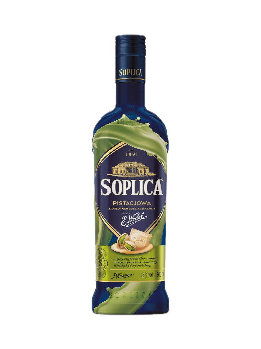 Wedel Soplica Pistachio with White Chocolate Liqueur Vodka (Pistacjowa – Wodka Company