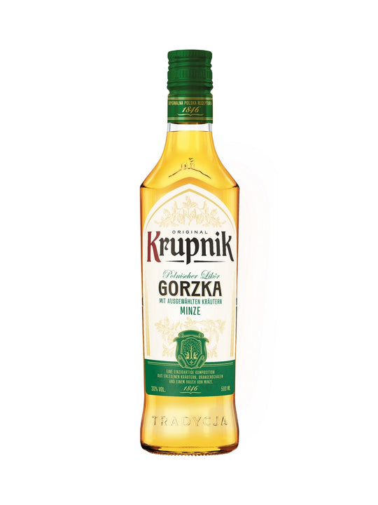 Krupnik Bitter with Mint Vodka Liqueur (Gorzka z Miętą) 50cl / 30% ...