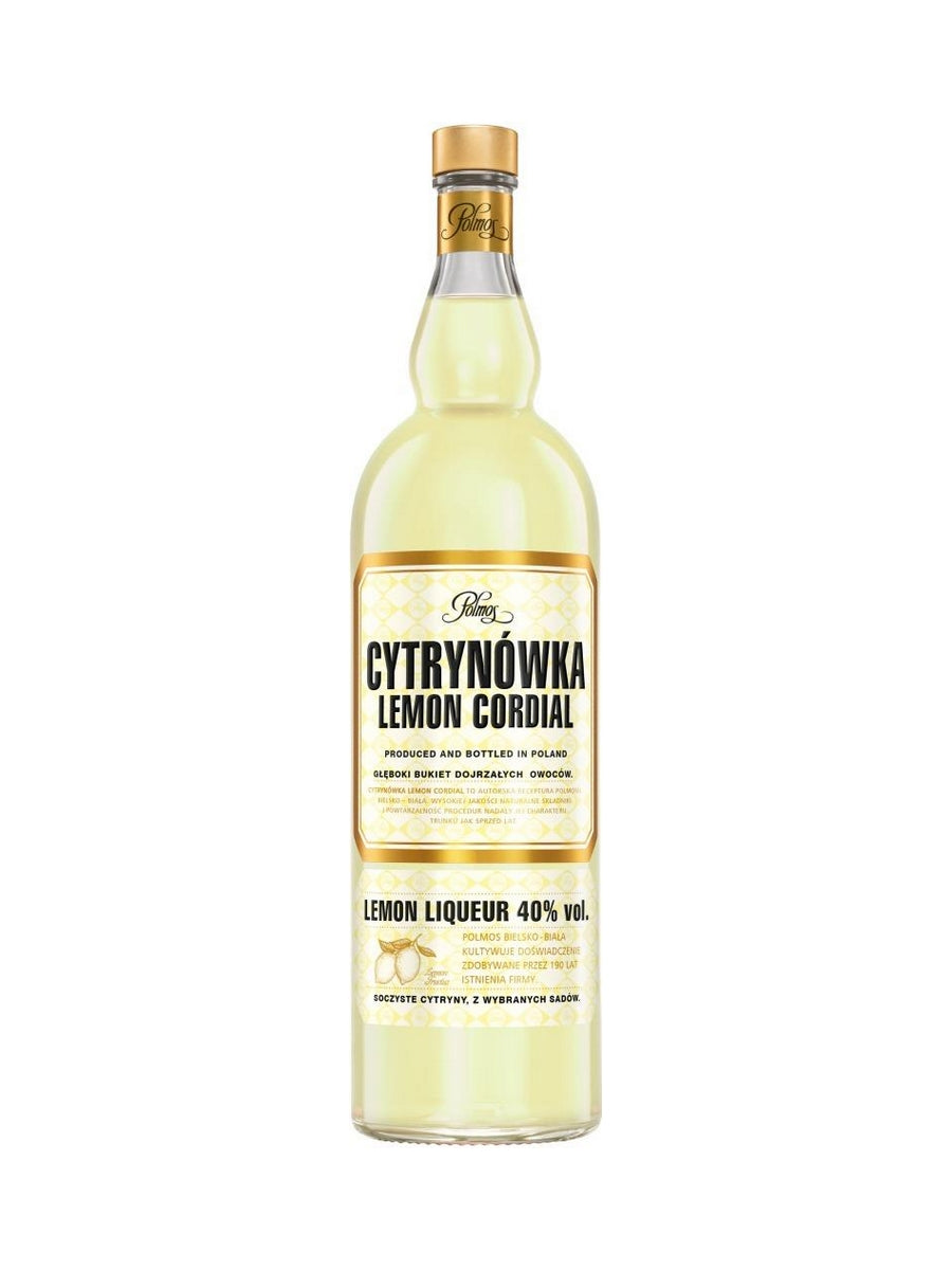 Polmos Cytrynówka Lemon Cordial Vodka Liqueur (Cytryna) 50cl / 40% ...