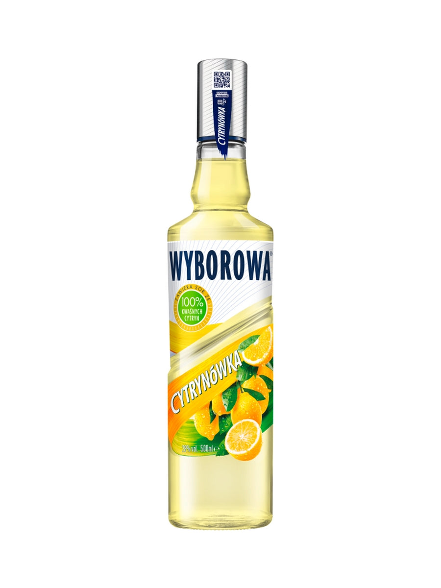 Wyborowa Lemon Vodka Liqueur (Cytrynowka) 50cl / 28% – Wodka Company