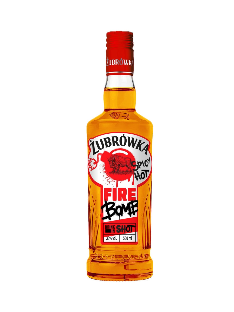 Zubrowka Fire Bomb Vodka Liqueur (Fire Bomb) 50cl / 30% – Wodka Company