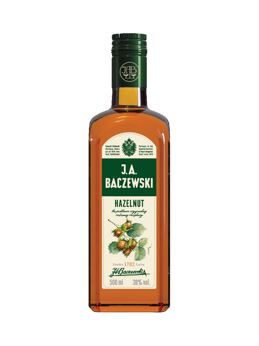 J.A. Baczewski Huzelnut Vodka Flavoured (Orzechówka) 50cl / 38% – Wodka ...