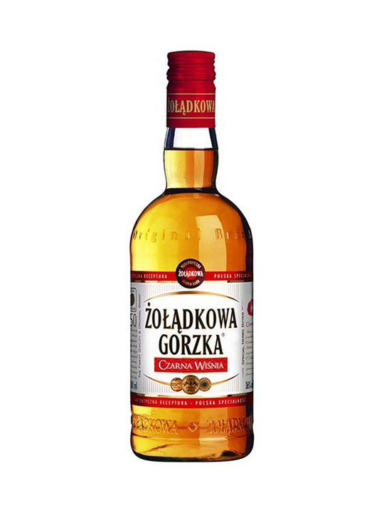 Zoladkowa Gorzka Black Cherry Vodka Liqueur (Czarna Wiśnia) 50cl / 34% ...